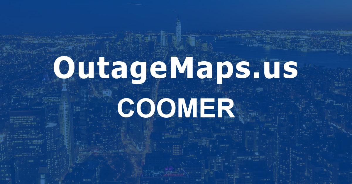 Coomer Power Outages Map