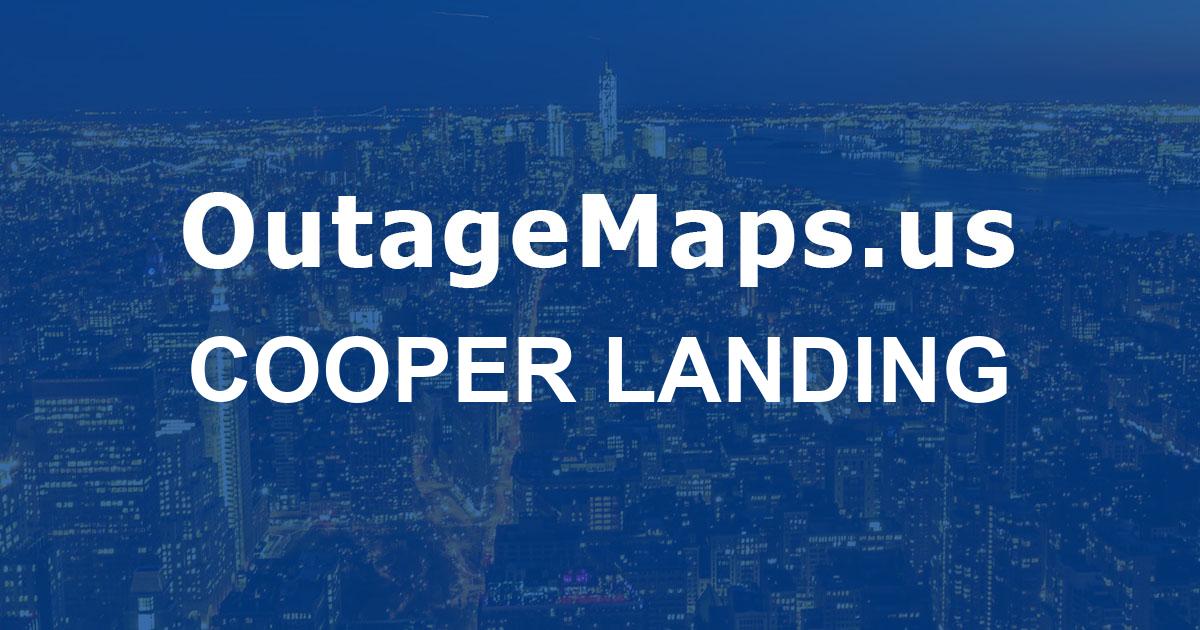 Cooper Landing Power Outages Map