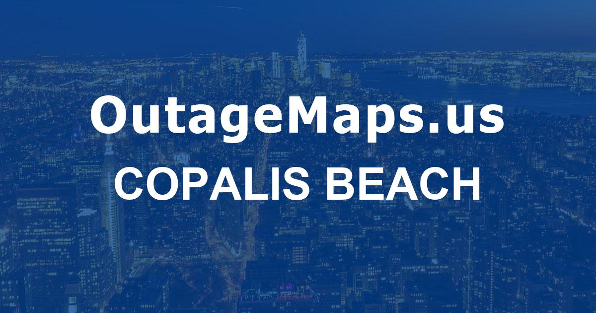 Copalis Beach Power Outages Map