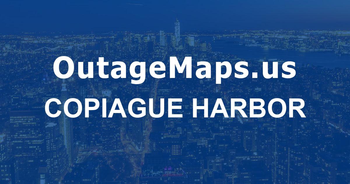 Copiague Harbor Power Outages Map