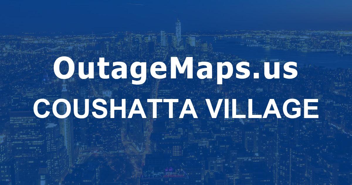 Coushatta Village Power Outages Map