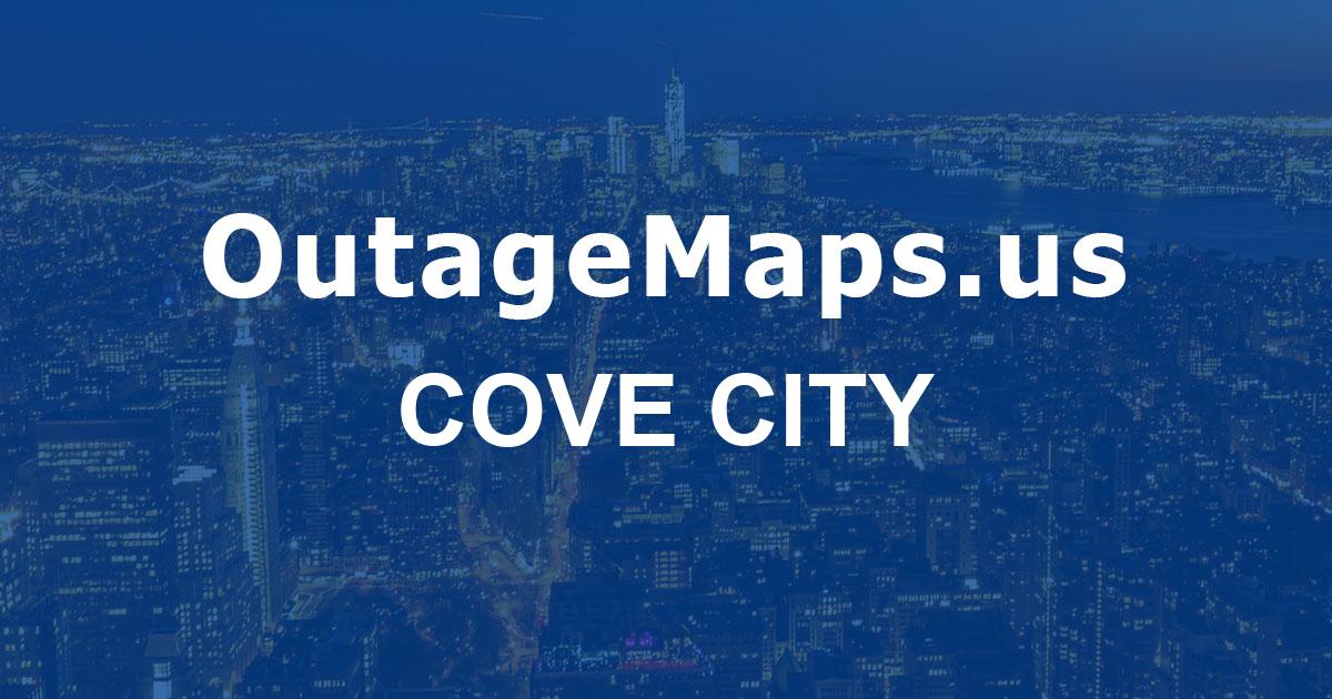 Cove City Power Outages Map