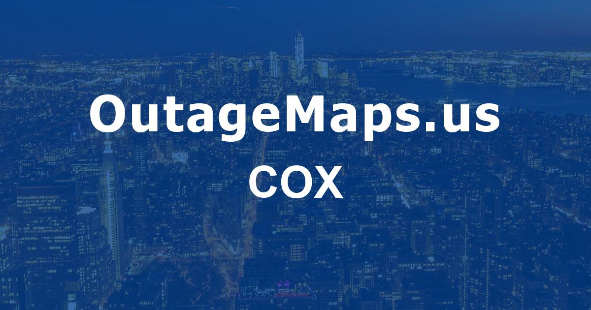 Cox Power Outages Map