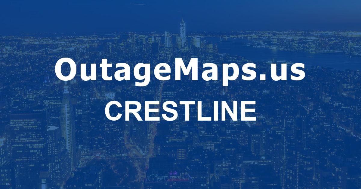 Crestline Power Outages Map
