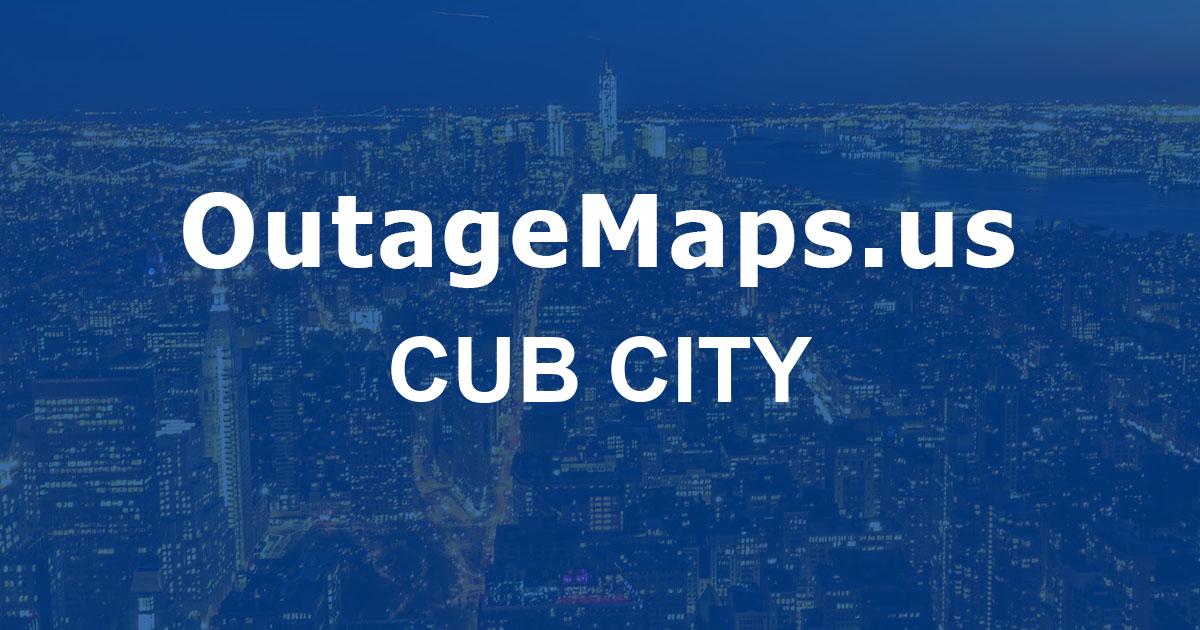 Cub City Power Outages Map