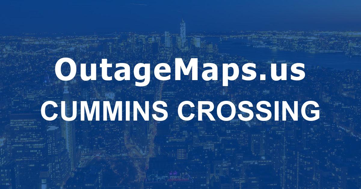 Cummins Crossing Power Outages Map