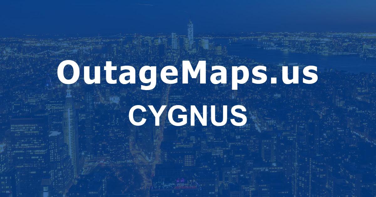 Cygnus Power Outages Map