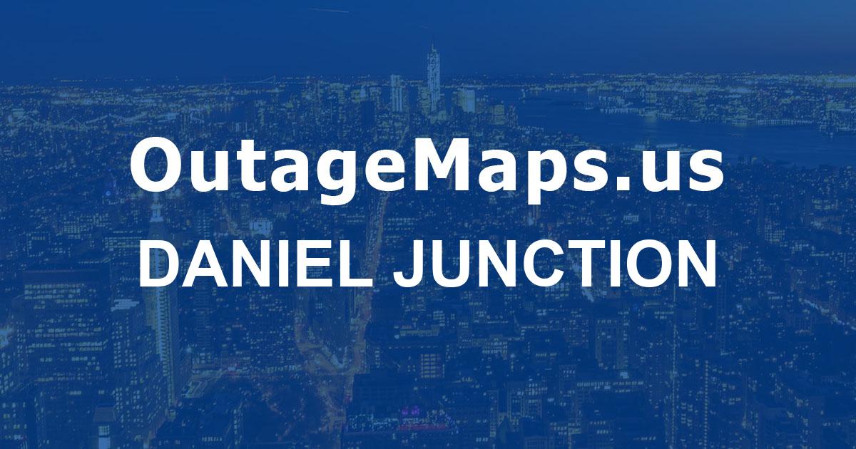 Daniel Junction Power Outages Map