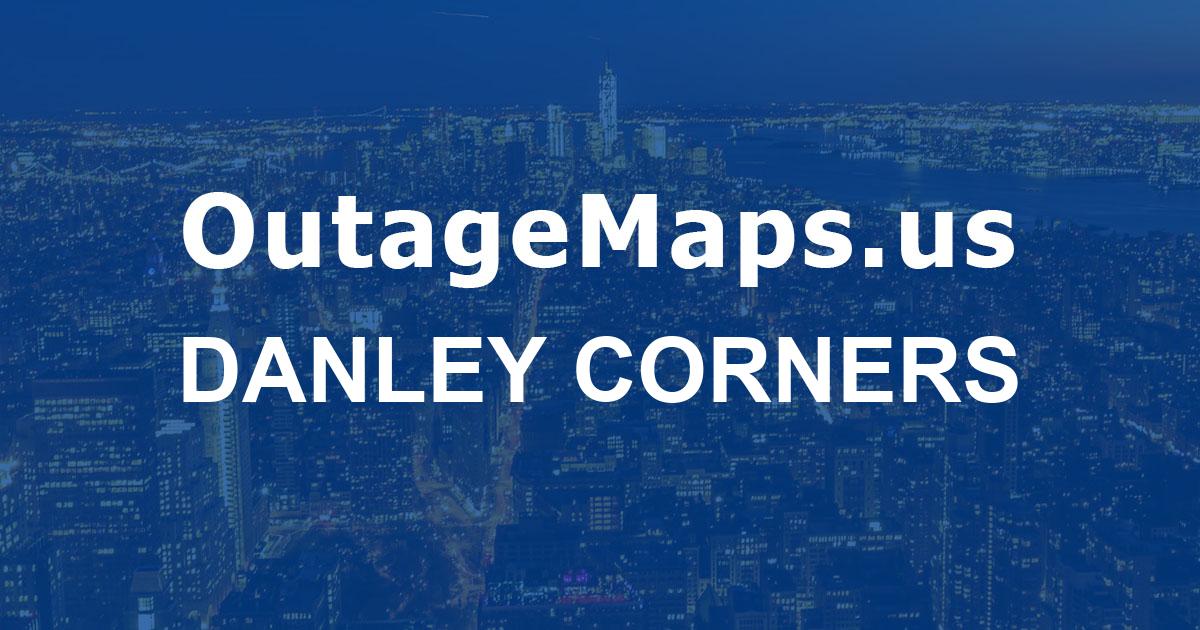 Danley Corners Power Outages Map