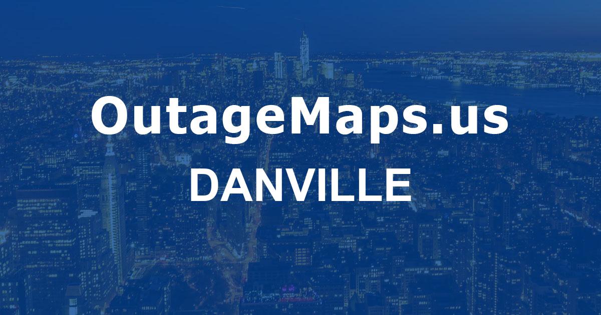 Danville Power Outages Map