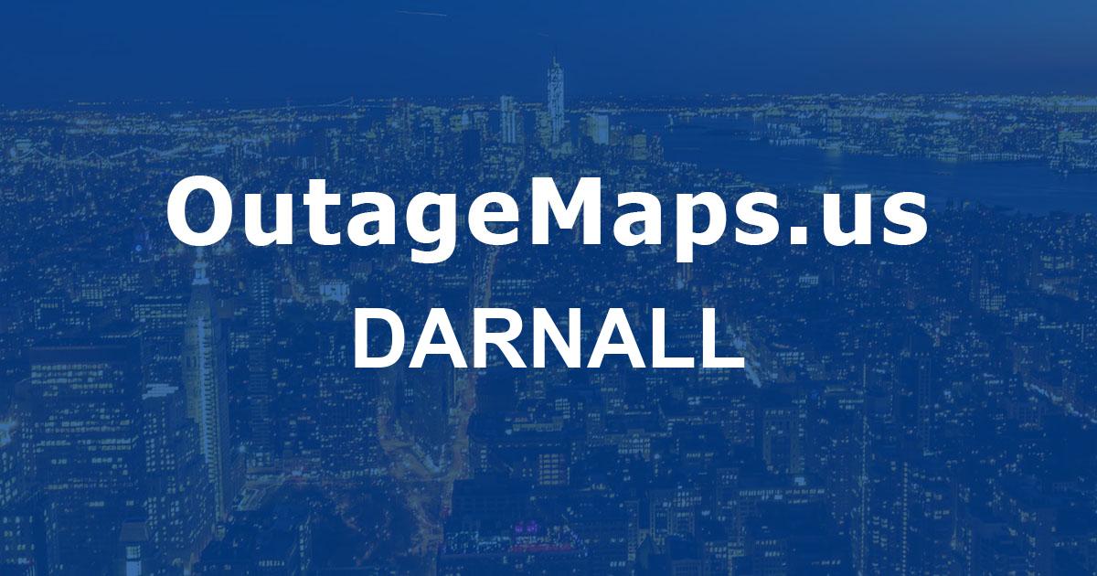 Darnall Power Outages Map