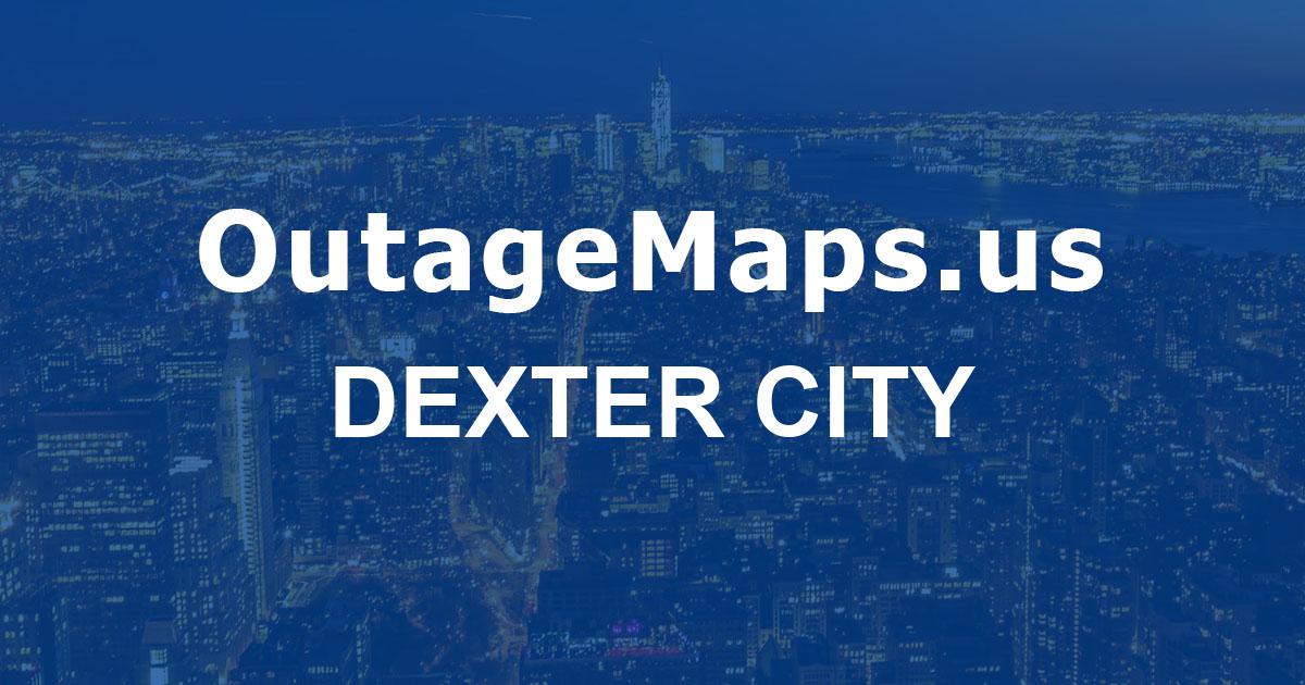 Dexter City Power Outages Map