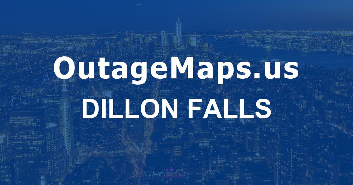 Dillon Falls Power Outages Map