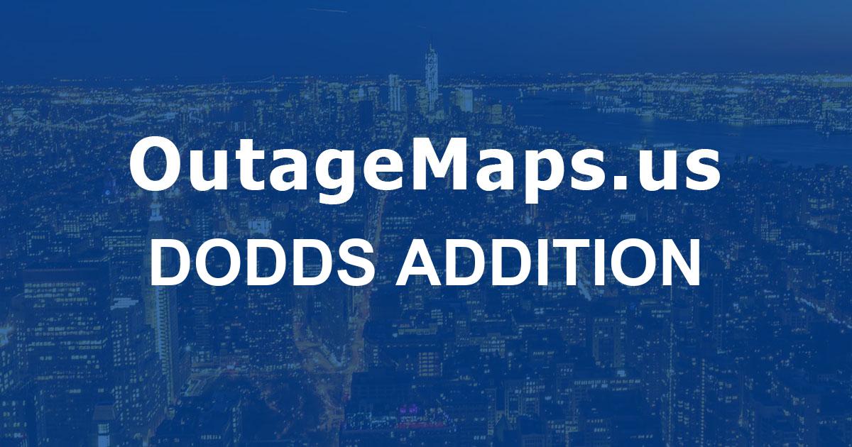 Dodds Addition Power Outages Map