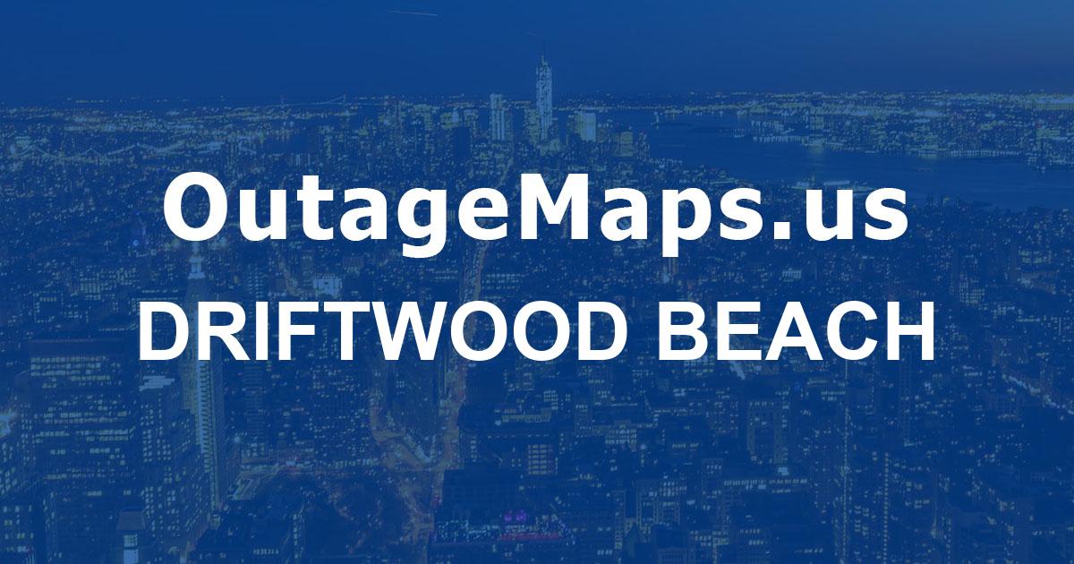 Driftwood Beach Power Outages Map