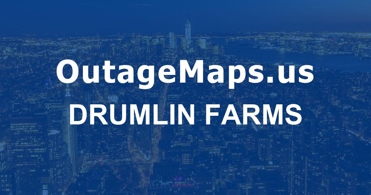 Drumlin Farms Power Outages Map