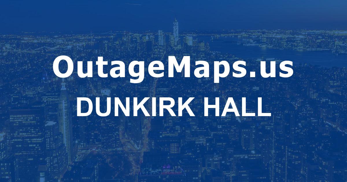 Dunkirk Hall Power Outages Map