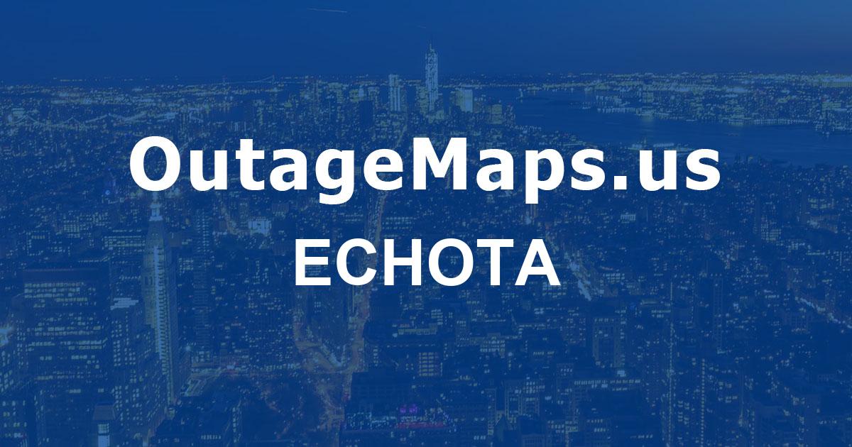 Echota Power Outages Map