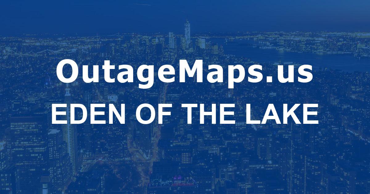 Eden of the Lake Power Outages Map