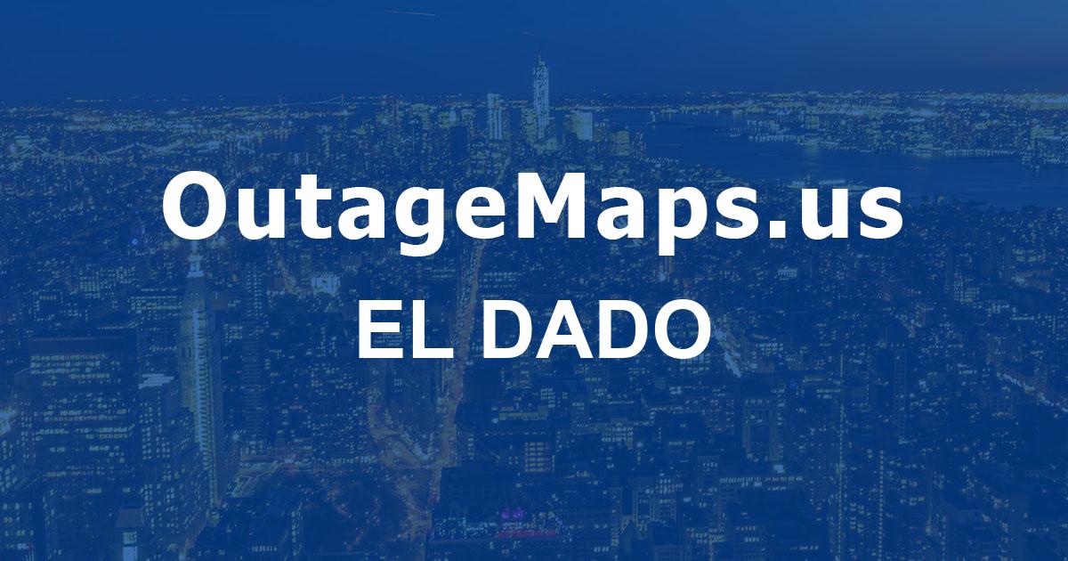 El Dado Power Outages Map