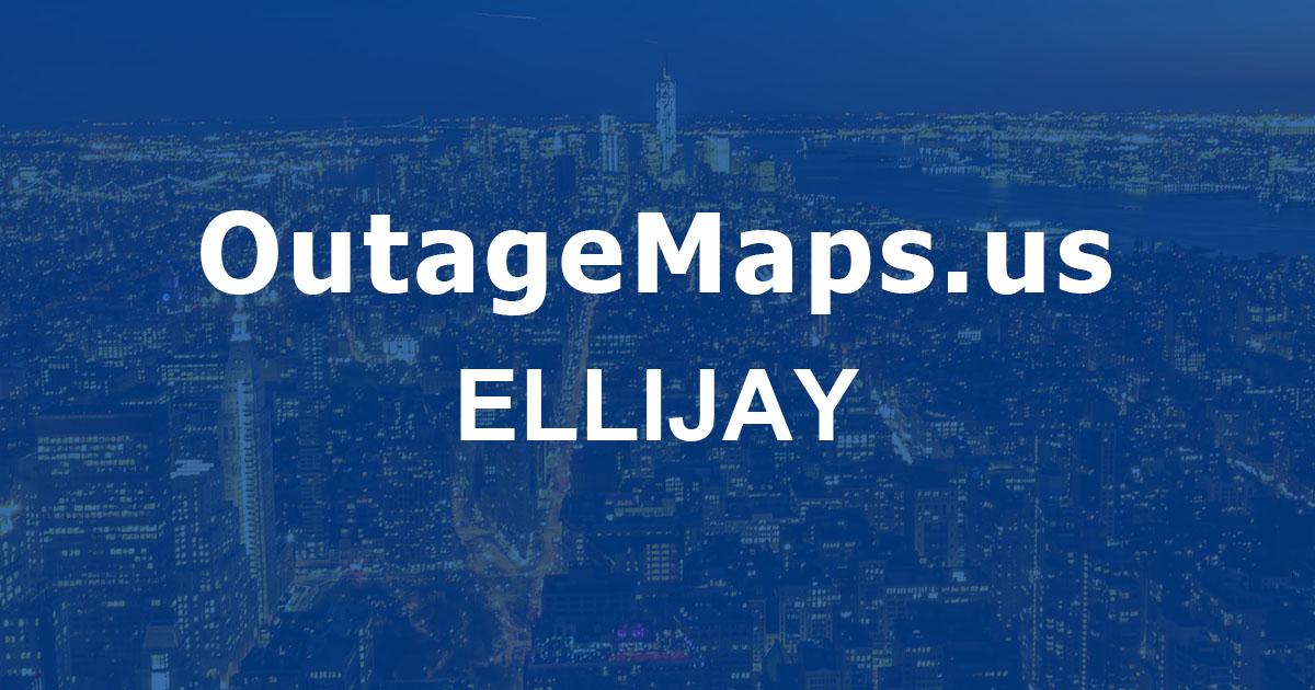 Ellijay Power Outages Map
