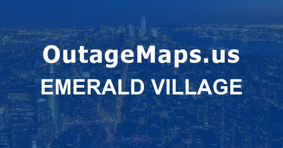 Emerald Village Power Outages Map