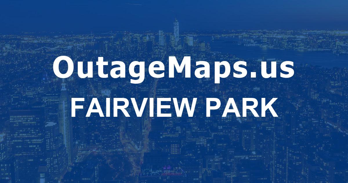 Fairview Park Power Outages Map