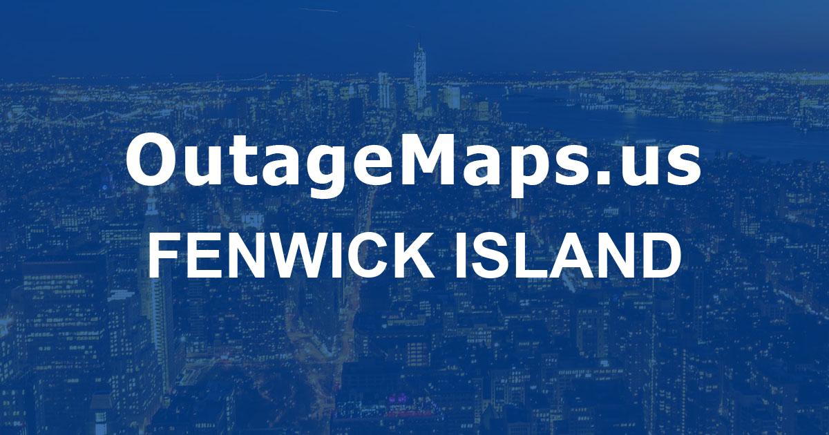 Fenwick Island Power Outages Map