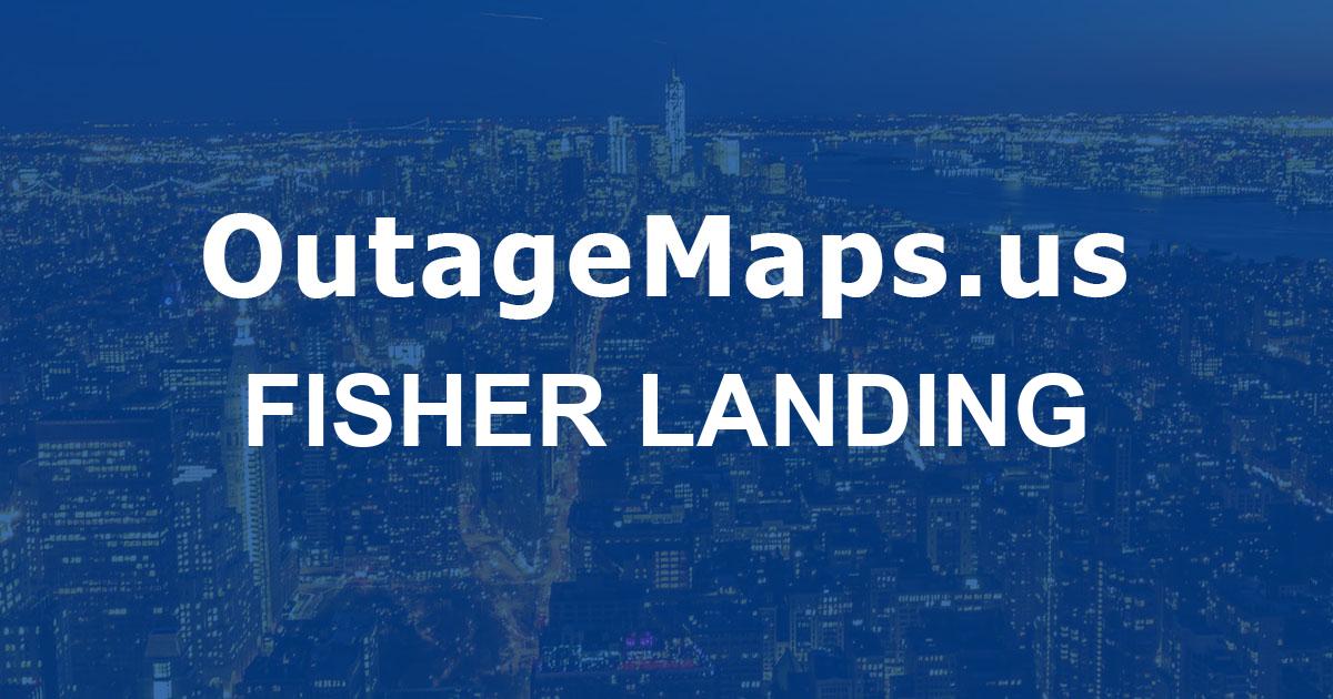 Fisher Landing Power Outages Map