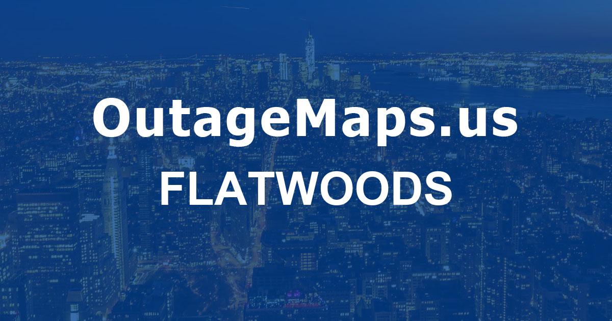 Flatwoods Power Outages Map