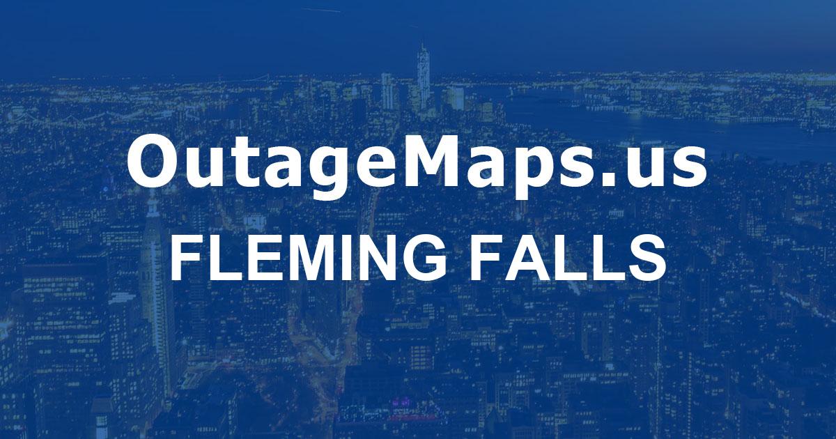 Fleming Falls Power Outages Map