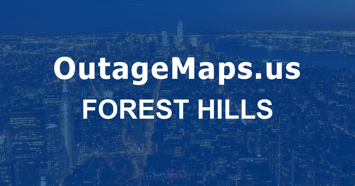 Forest Hills Power Outages Map