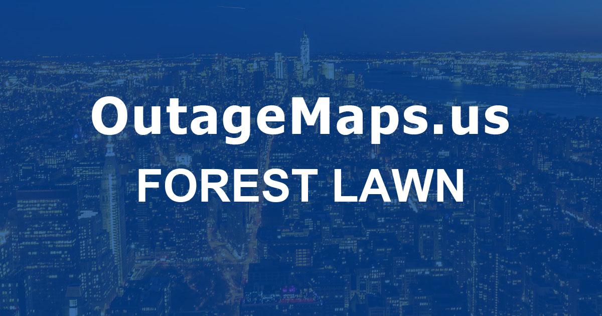 Forest Lawn Power Outages Map
