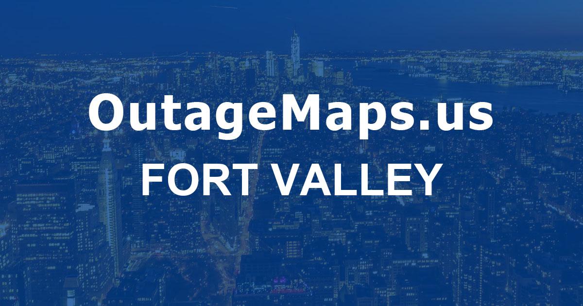 Fort Valley Power Outages Map