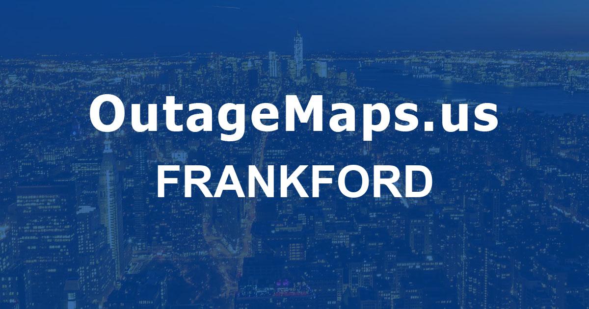 Frankford Power Outages Map
