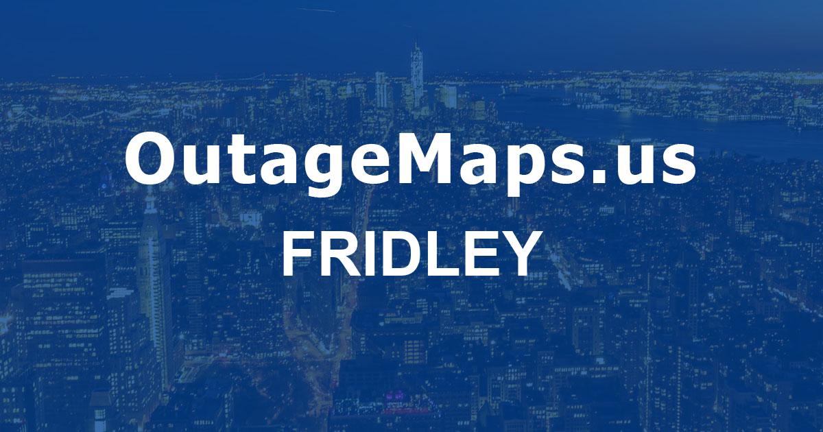 Fridley Power Outages Map