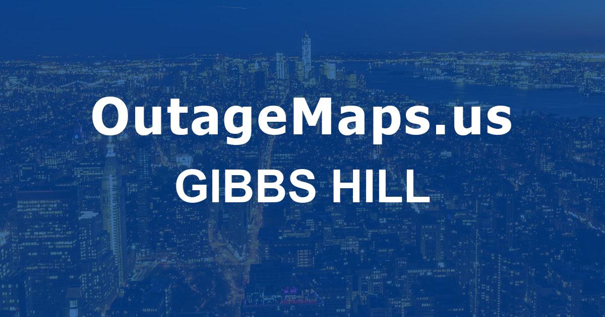 Gibbs Hill Power Outages Map