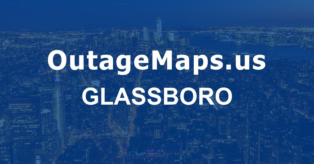 Glassboro Power Outages Map