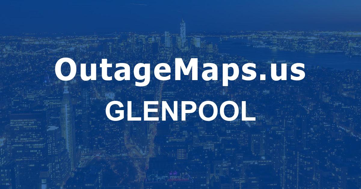 Glenpool Power Outages Map