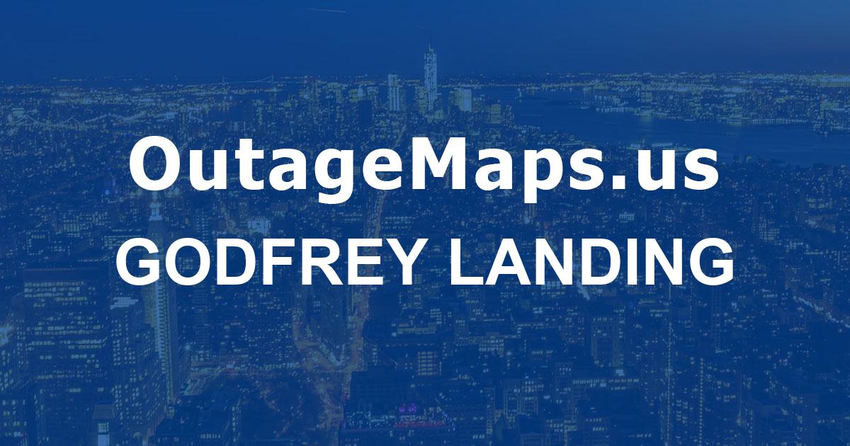 Godfrey Landing Power Outages Map
