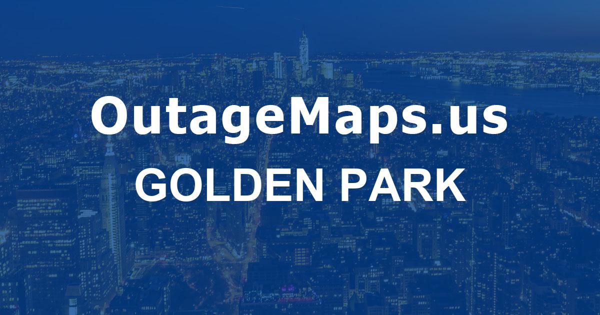 Golden Park Power Outages Map