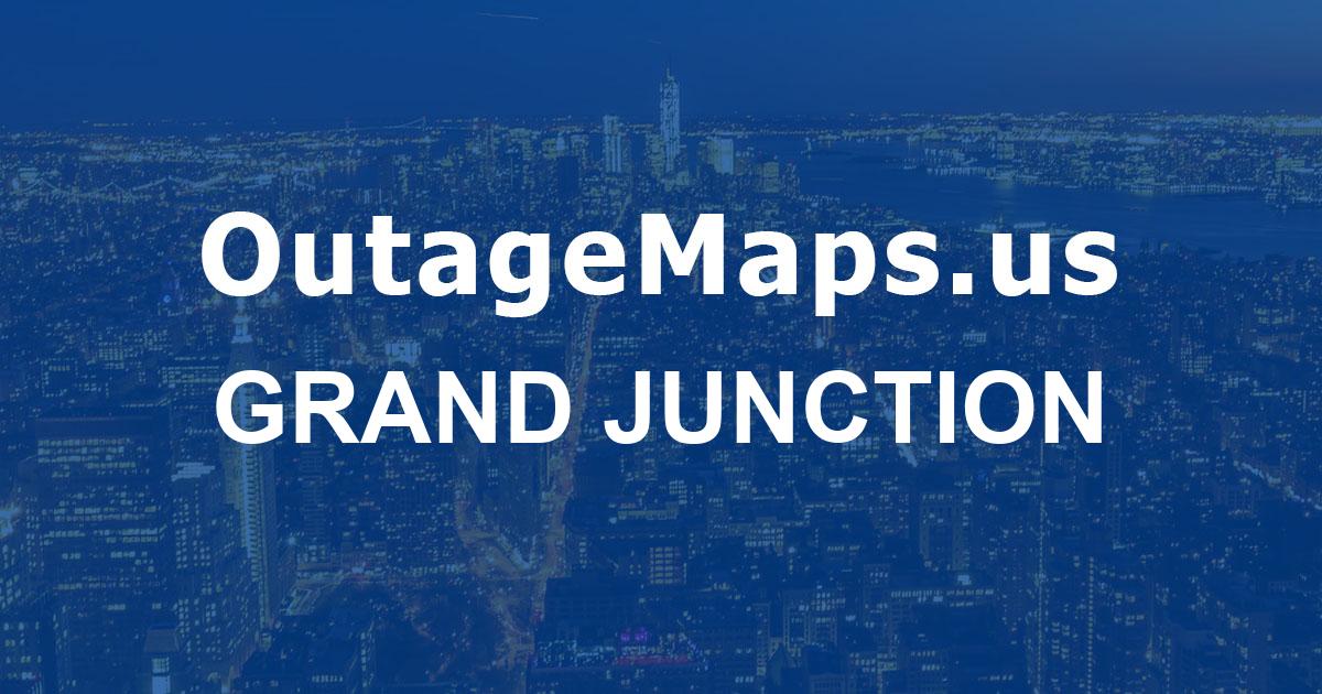 Grand Junction Power Outages Map