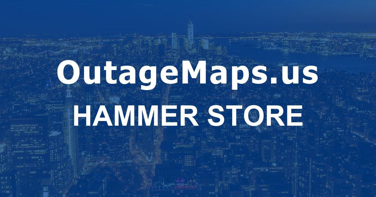Hammer Store Power Outages Map