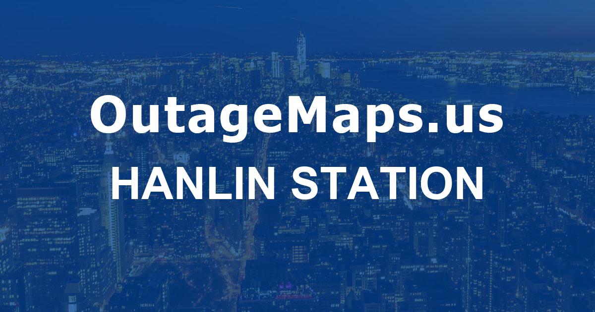 Hanlin Station Power Outages Map