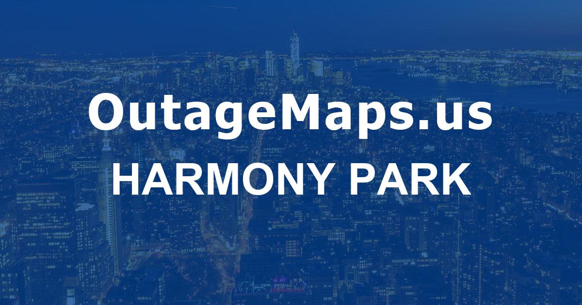 Harmony Park Power Outages Map
