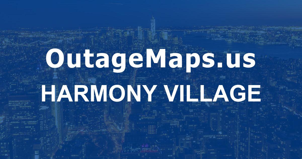 Harmony Village Power Outages Map
