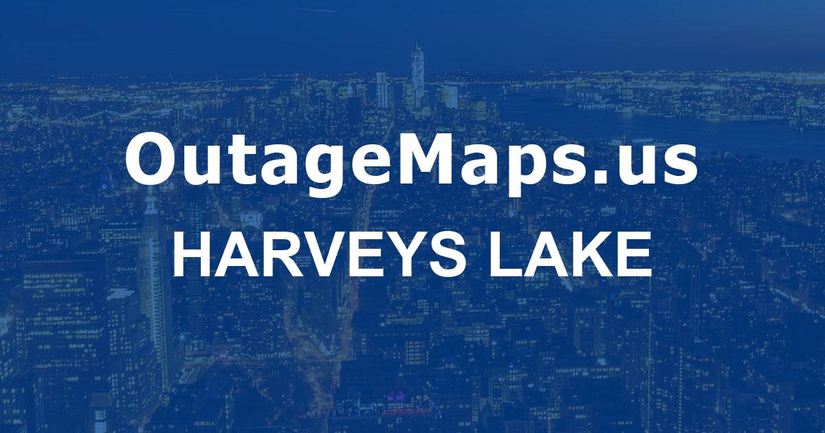 Harveys Lake Power Outages Map