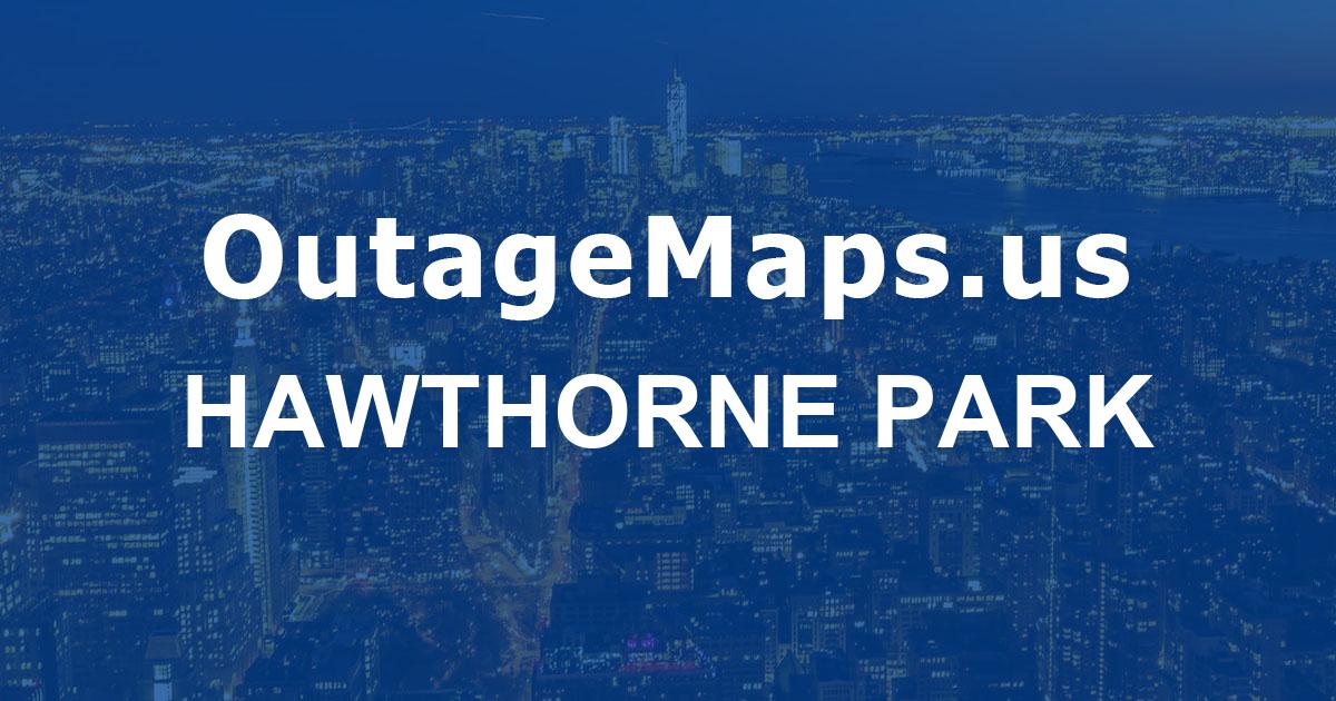 Hawthorne Park Power Outages Map