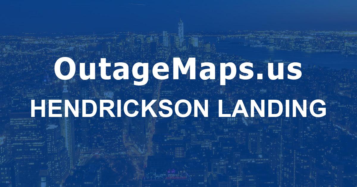 Hendrickson Landing Power Outages Map