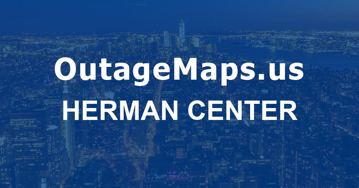Herman Center Power Outages Map